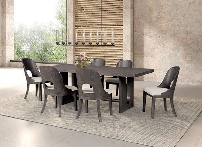 FM39004ES-7PC 7 pc Sterling west ash gray finish wood contemporary ...